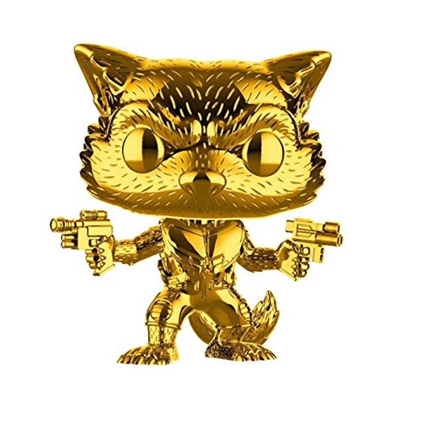Marvel Studios - Rocket (Gold Chrome) Exclusive #420 – PeteZ PopZ