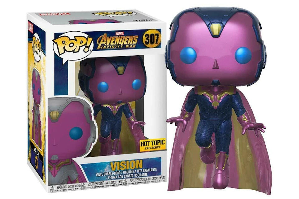 Marvel Avengers Infinity War Vision HT Exclusive #307 (VAULTED) – PeteZ ...